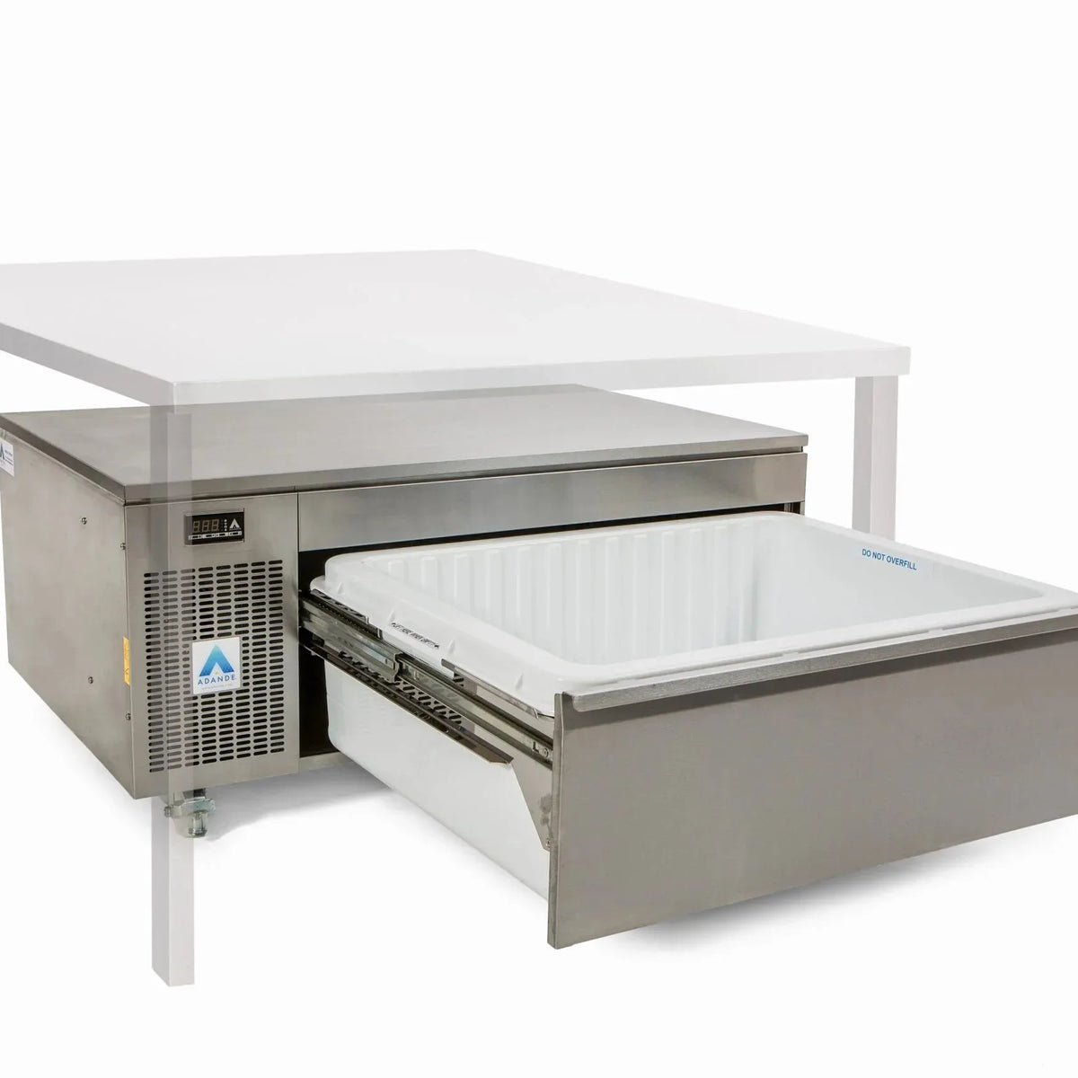 Adande - Under Counter -Single Drawer - Fridge/Freezer - Side Engine ...