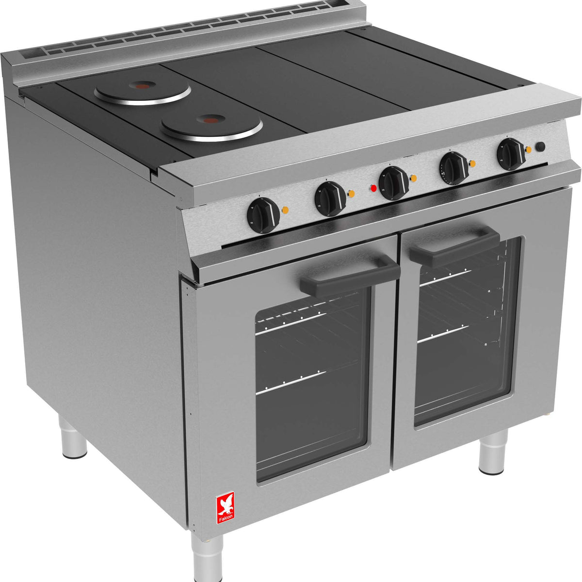 Falcon Dominator Plus 4 Hotplate Oven Range with Fan Assisted Oven E31 ...