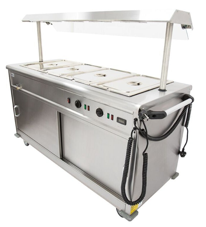Parry Hot Mobile Servery - With Gantry MSB15G | JD Catering Equipment ...