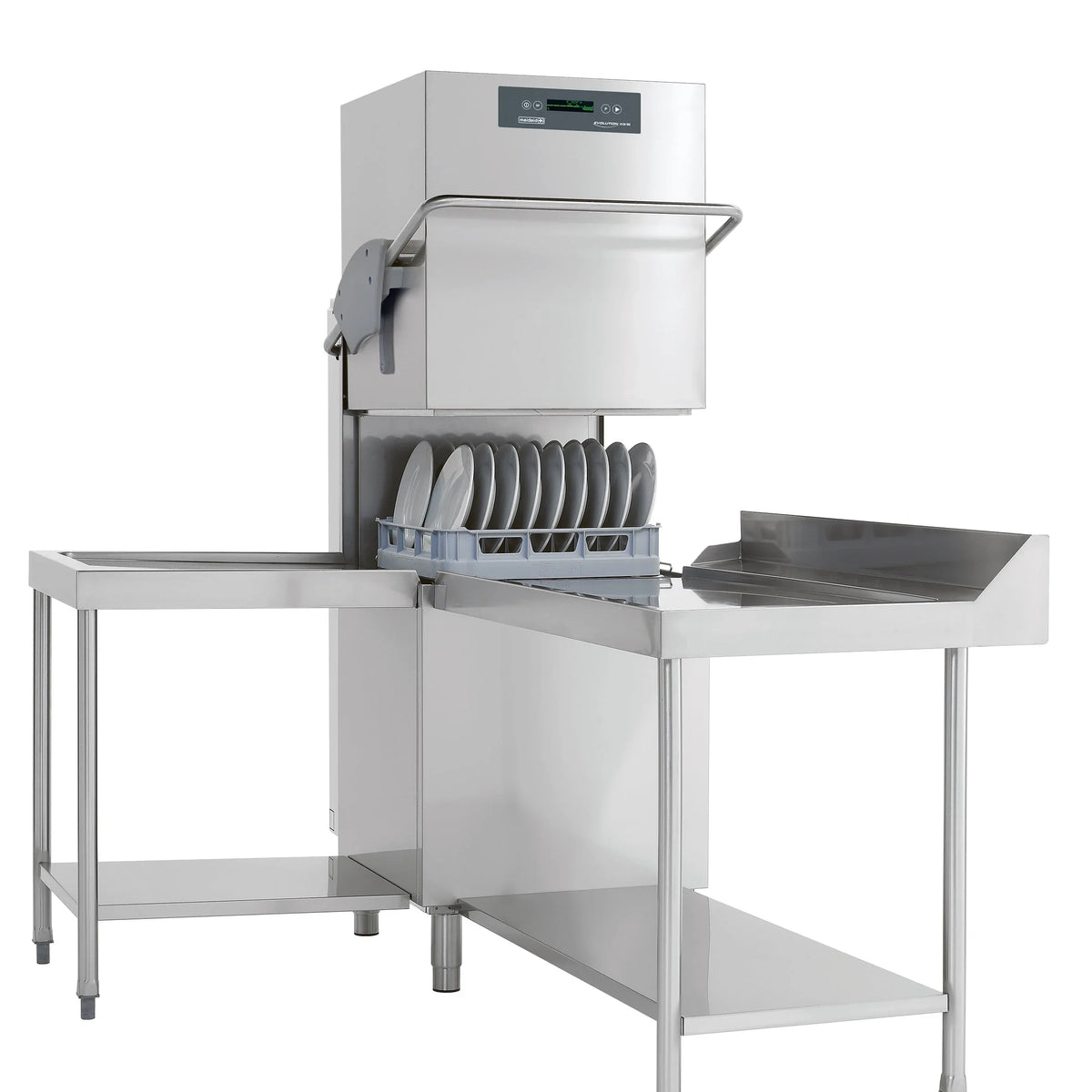 Maidaid Evolution EVO3135WS Pass Through Dishwasher 500mm Basket Built ...