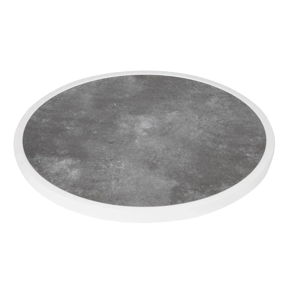 DL488 Bolero Fibre Glass Round Table Top Dark Stone Effect 580mm – JD ...