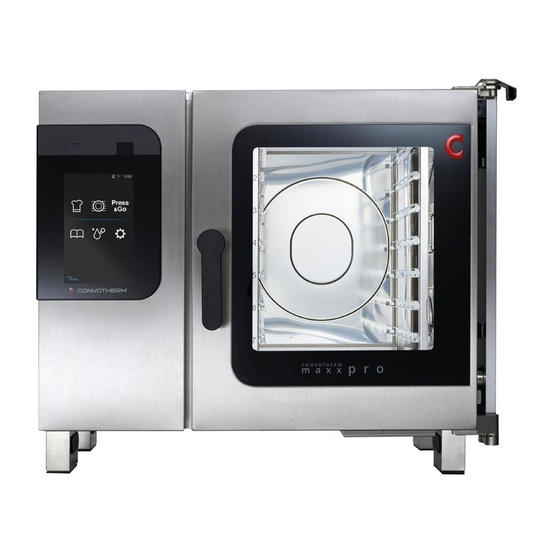 JB208 Convotherm Maxx Pro 6.10 GB EasyTouch Recessed Door Grill Combi ...