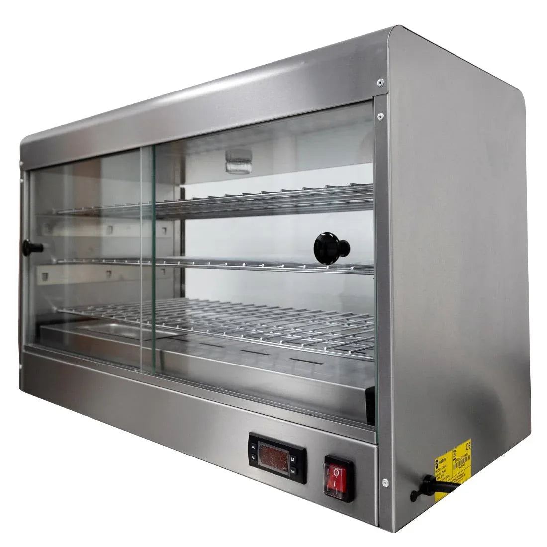 JK037 Parry Electric Heated Pie Cabinet with digital display - 3 shelf ...